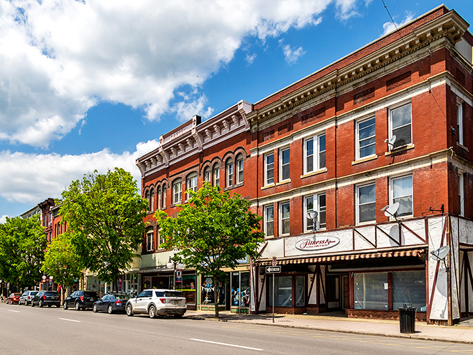 Downtown Lock Haven showcases classic brick architecture that whispers stories of Pennsylvania's past while offering modern-day affordability that makes retirees smile.