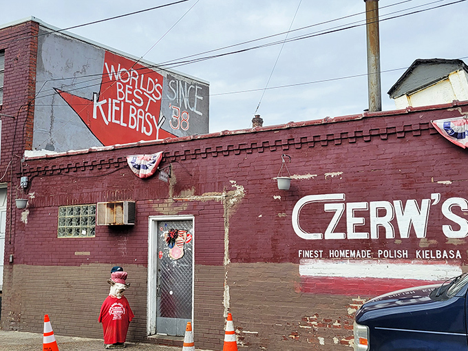 The weathered brick facade of Czerw's boldly proclaims "World's Best Kielbasy" &ndash; a claim you'll find yourself nodding along with after just one bite.