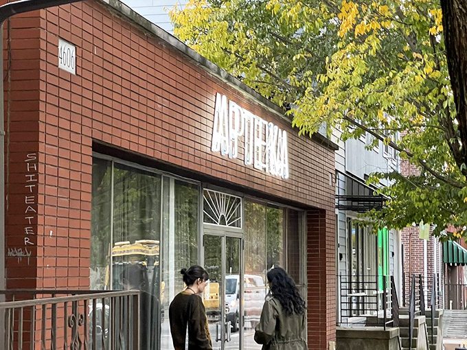 Apteka's unassuming brick exterior in Pittsburgh's Bloomfield neighborhood hides culinary treasures that would make your Polish grandmother weep with joy.