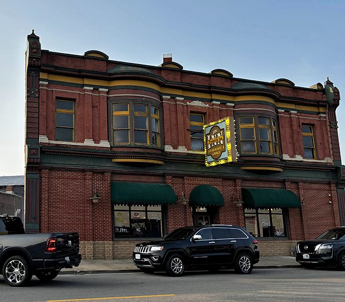 The historic brick fa&ccedil;ade of Frederick Inn Steakhouse stands proudly in St. Joseph, a time-honored beacon for carnivores seeking meaty salvation.