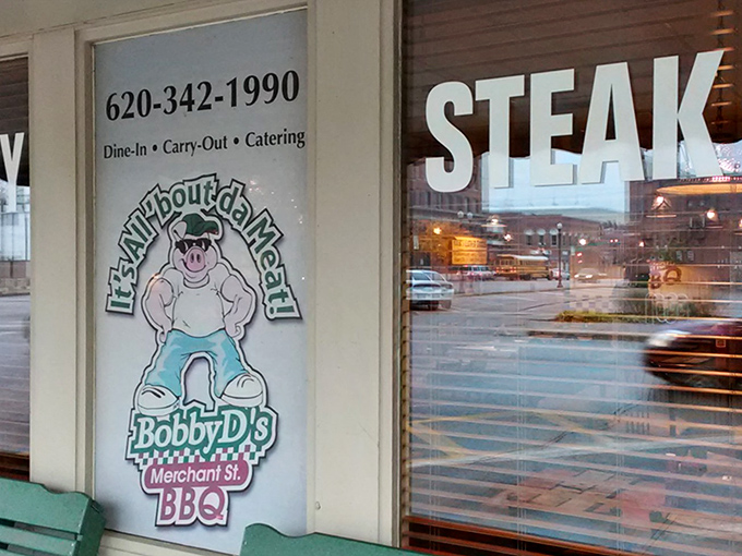 Sometimes the best barbecue joints look like your dad's favorite hangout spot from 1982.