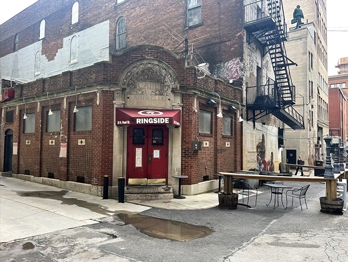 A corner institution in downtown Columbus, Ringside's historic brick exterior whispers tales of satisfied diners who've made the pilgrimage for decades.