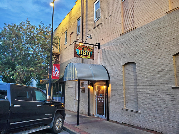 The unassuming brick exterior of The Oink Joint beckons like a siren song to barbecue lovers. Downtown Newnan's best-kept secret isn't so secret anymore.