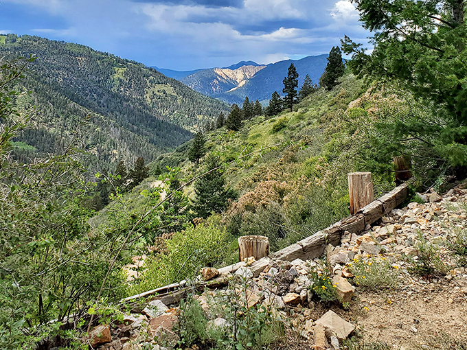 Mother Nature's skyscraper collection! These towering peaks and verdant valleys create a landscape that makes smartphone cameras weep with inadequacy.