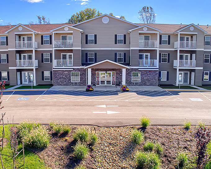Modern living meets Pennsylvania charm at Connect55+ Penn Township, where retirement looks less like Golden Girls and more like a boutique hotel getaway.