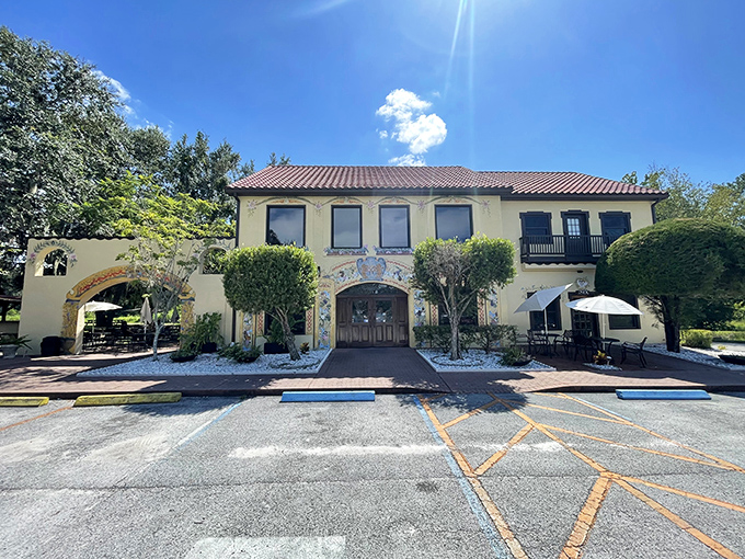 From the parking lot, you'd never guess this unassuming yellow building houses some of Florida's most authentic German baking.