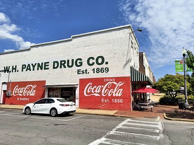 History stands proudly on this corner of Scottsboro, where the white brick facade of Payne's has witnessed decades of hungry visitors seeking nostalgic comfort.