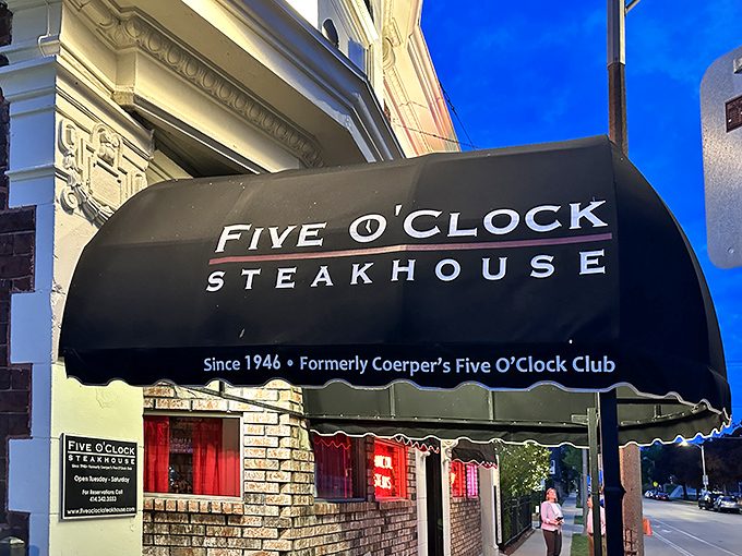 The iconic black awning beckons like an old friend. Since 1946, this Milwaukee landmark has been the cathedral where carnivores come to worship.