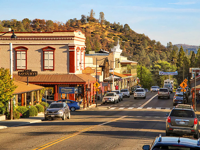 Historic downtown Mariposa looks like a movie set, but this Gold Rush gem is the real deal &ndash; where California's past and present mingle on sun-drenched streets.