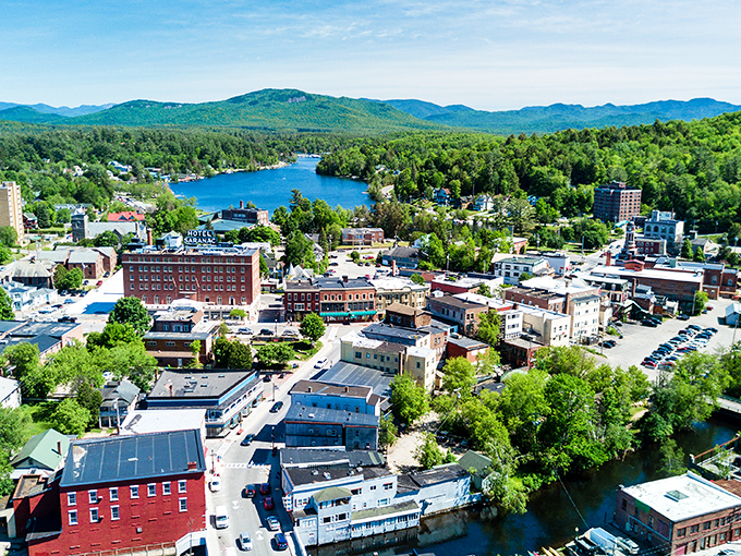 Why settle for a park view when you can live in the postcard? Saranac Lake’s mountain-meets-water scenery is pure bragging rights material.