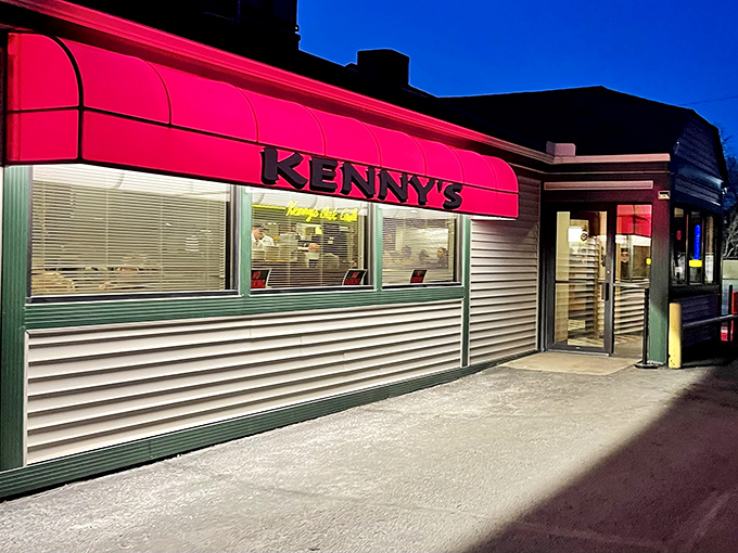 That glowing neon sign isn't just decoration&mdash;it's a promise of comfort food excellence waiting inside this Austin gem.