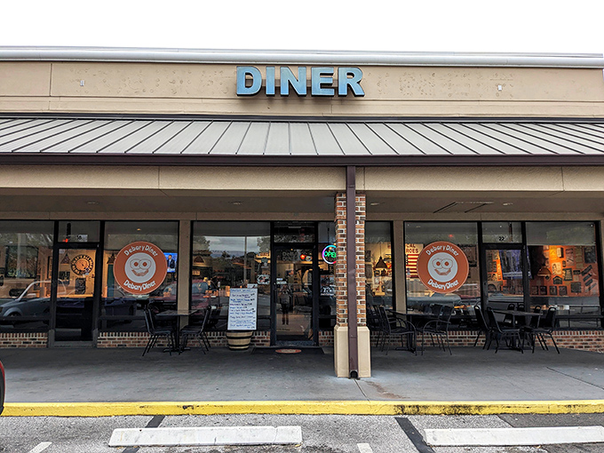 The unassuming exterior of DeBary Diner proves once again that Florida's best culinary treasures often hide in plain sight.