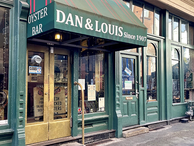 This unassuming green storefront has been luring seafood lovers into its maritime embrace for generations.