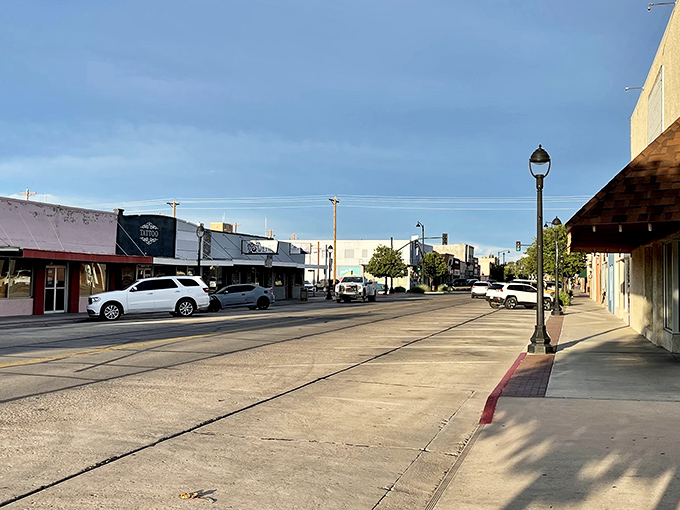 The perfect blue skies aren't just for show&mdash;they deliver the dramatic monsoon rains that keep Safford's desert surprisingly lush.