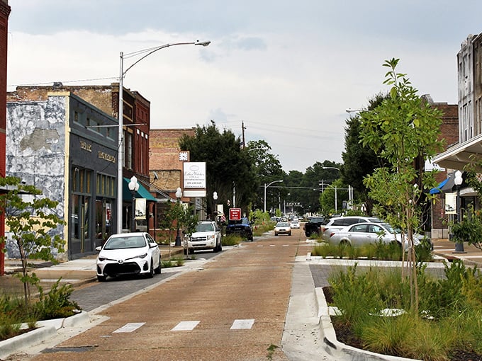 Downtown Wynne's historic storefronts remind you that charm doesn't require a hefty restoration budget or fancy architects.