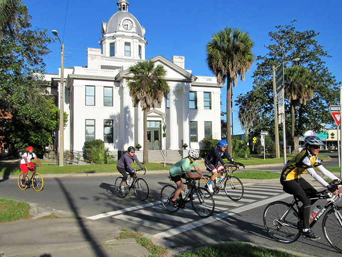 Monticello's courthouse stands like a Southern belle showing off her finest hat &ndash; that iconic blue dome tells visitors they've arrived somewhere special.