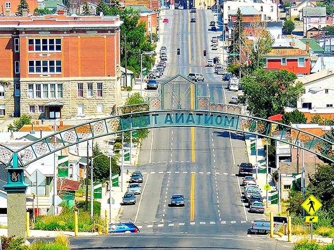 Historic uptown Butte showcases well-preserved architecture from its copper mining heyday, where affordability meets authentic Montana charm.