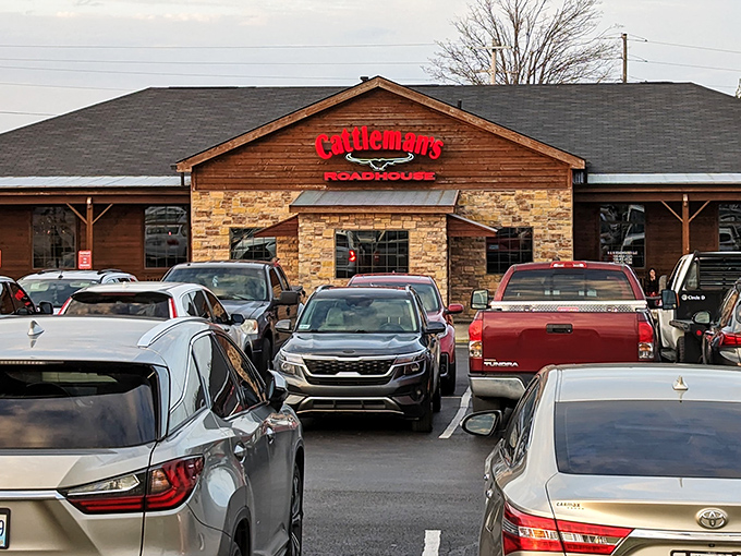 A packed parking lot tells the real story&mdash;locals know where the good stuff is, and they're willing to wait for it.