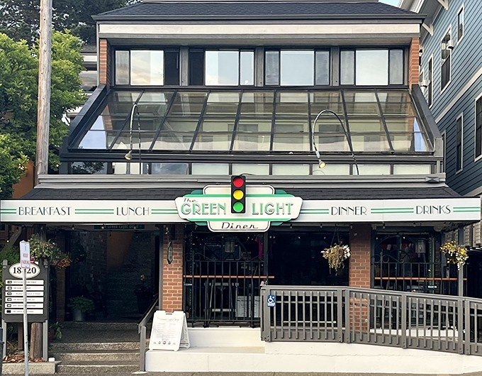 That traffic light logo isn't just cute design&mdash;it's a warning your diet plans may come to a screeching halt.