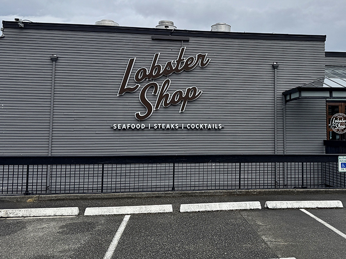 That sign says it all: seafood, steaks, and cocktails&mdash;the holy trinity of waterfront dining in the Pacific Northwest.