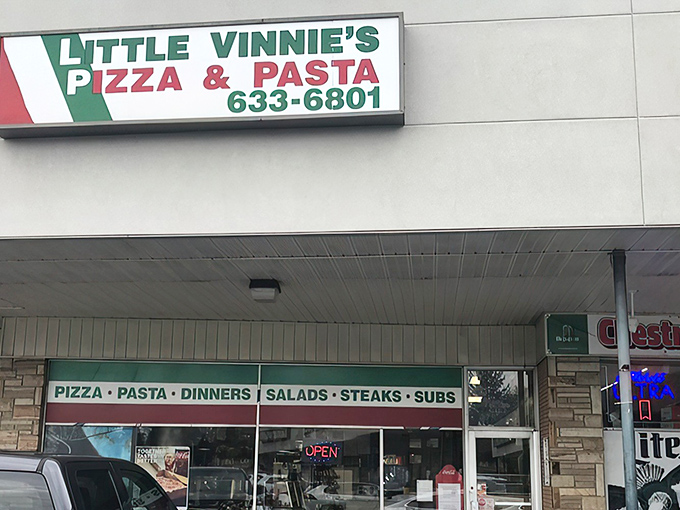 Little Vinnie's storefront promises Italian treasures hiding in plain sight, like finding Rome in a Delaware strip mall.