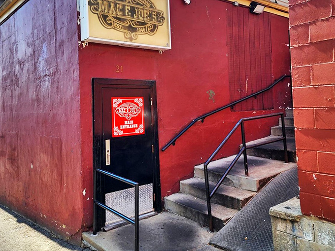 That iconic red brick exterior isn't just a wall&mdash;it's a portal to decades of Oxford memories, wing sauce, and cold beer.