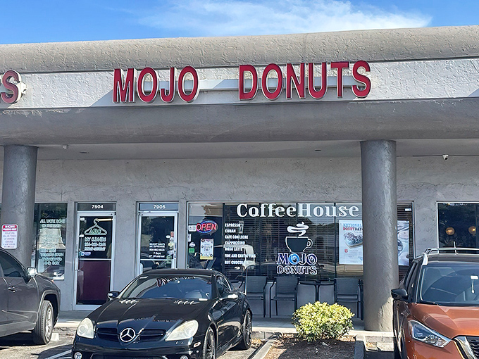 That unassuming storefront is your gateway to donut nirvana, tucked right into a Pembroke Pines strip mall.