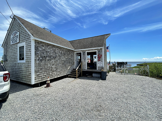 Where the land meets the sea &ndash; this unassuming shoreline gem offers front-row seats to both spectacular water views and spectacular seafood.