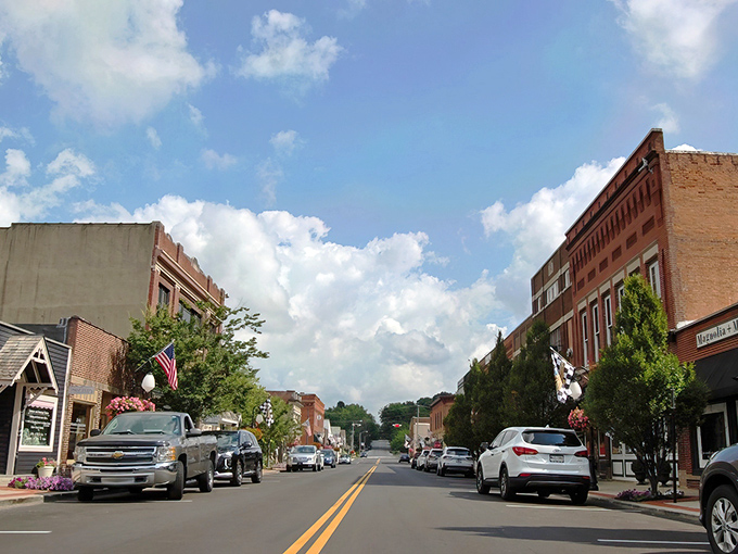 Main Street Roanoke stretches before you like a Norman Rockwell painting come to life, where brick buildings with character tell stories of small-town America at its finest.