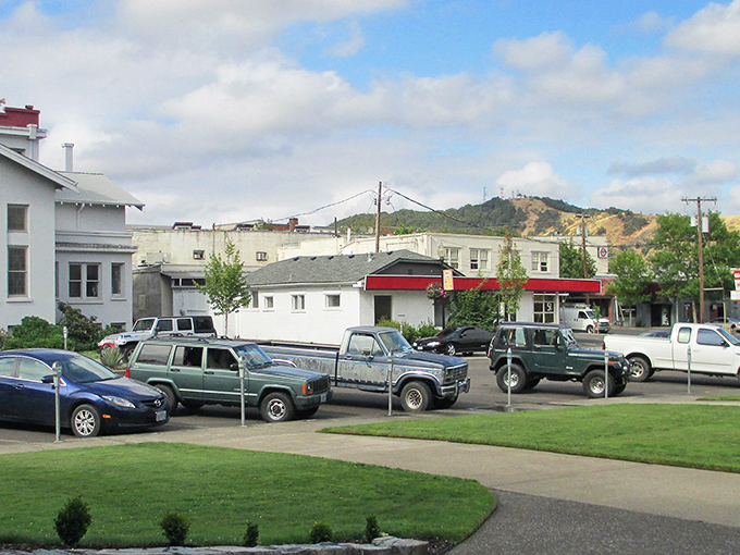 Hills embrace downtown like nature's own amphitheater, with free parking that would make city dwellers weep with joy.