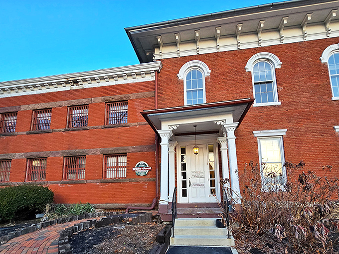 This historic brick beauty stands proud in Wooster, looking like it could tell stories that would make your grandfather blush.