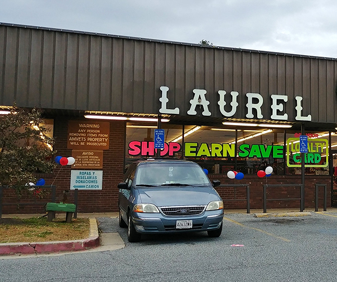 Like a time machine disguised as a shopping center, Laurel Thrift's modest fa&ccedil;ade hides decades of history waiting to be discovered and taken home.