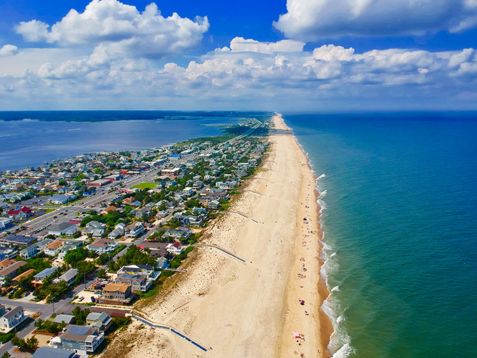 Fenwick Island stretches like nature's perfect dividing line between bay and ocean, a slender paradise where retirement dollars stretch as far as the horizon.