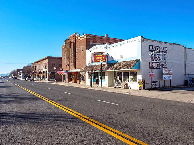 Downtown Alturas looks like a movie set where Mayberry meets the Wild West, complete with historic brick buildings and zero traffic jams.