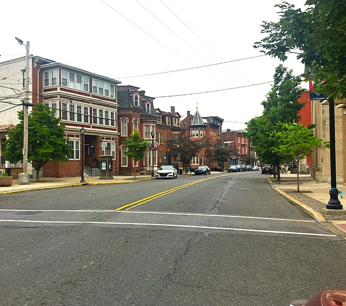 Historic row houses line Phillipsburg's streets, offering charm at prices that won't send your retirement fund into cardiac arrest.
