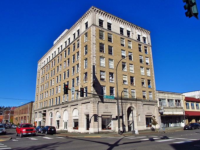 Historic downtown Aberdeen showcases the kind of architecture that reminds you when buildings had character and weren't just glass boxes.