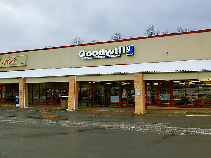 The unassuming storefront that houses fashion treasures and budget miracles. Behind these doors, your $30 transformation awaits.