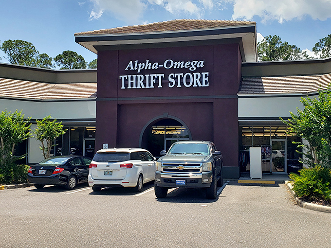 The purple-fronted building might not scream "retail therapy destination," but behind those doors lies a bargain hunter's paradise waiting to be explored.