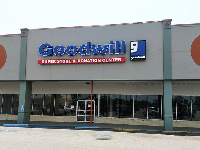 The unassuming facade of Goodwill Hardy Court hides a treasure trove within. Like a Vegas casino without the flashing lights, what happens inside might just stay in your closet forever.