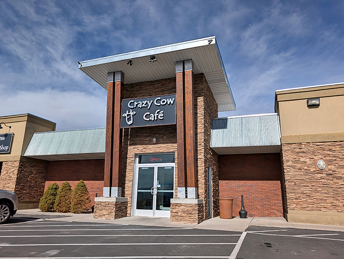 Bathed in desert sunlight, this unassuming exterior houses BBQ treasures that would make even the most dedicated vegetarian question their life choices.