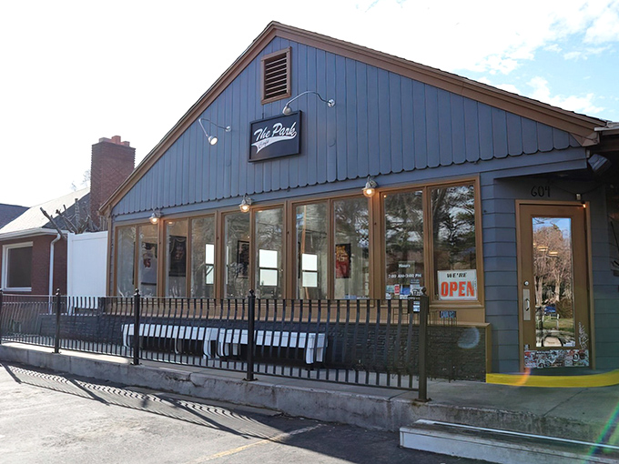 Blue-gray siding and large windows invite you into Salt Lake City's breakfast sanctuary, where the "OPEN" sign might be the most beautiful word in the English language.