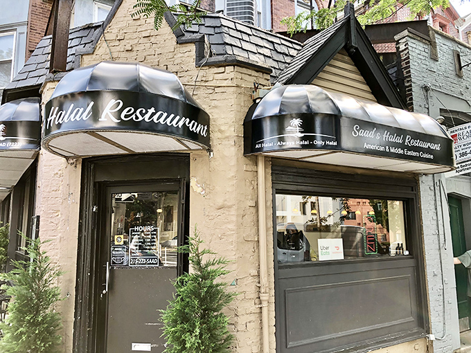 Stone facade meets modern comfort – where architectural charm serves as the appetizer to your meal.