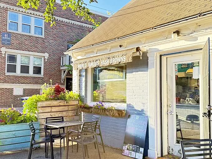 This charming Minneapolis breakfast haven proves that the best culinary treasures often hide behind unassuming facades.