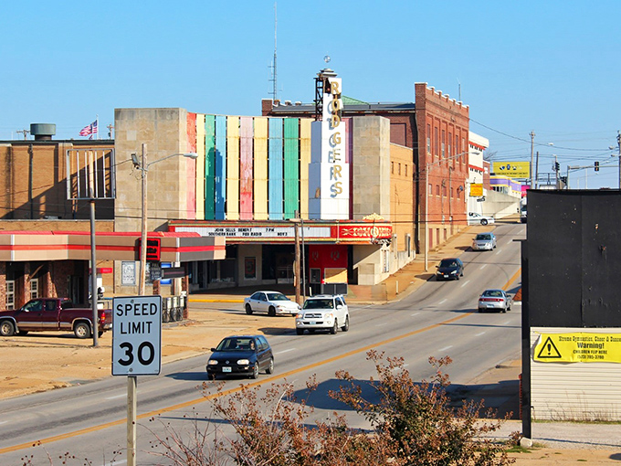A wide street and a classic theatre give downtown Poplar Bluff that Norman Rockwell vibe&mdash;without the inflated real estate prices of bigger cities.