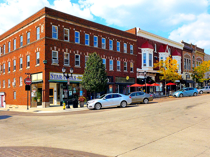 Downtown Monroe unfolds like a postcard that decided to come alive and invite you for coffee.