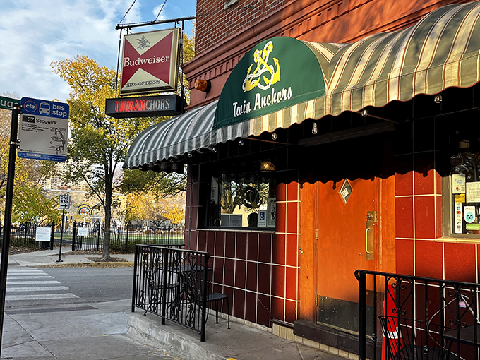 The unassuming exterior of Twin Anchors hides a culinary treasure trove &ndash; like finding out your mild-mannered neighbor is secretly a superhero of comfort food.