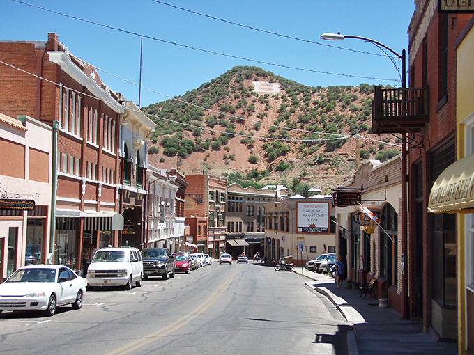 The historic district welcomes visitors with desert flora that perfectly frames Bisbee's promise of adventure &ndash; established long before your smartphone needed charging.