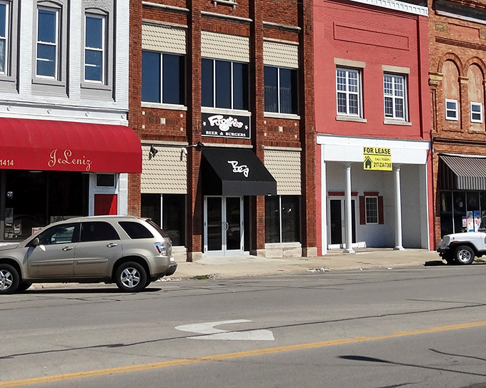 These colorful brick facades along Broadway Avenue tell stories of generations past, with awnings that have sheltered shoppers from both summer sun and winter snow.