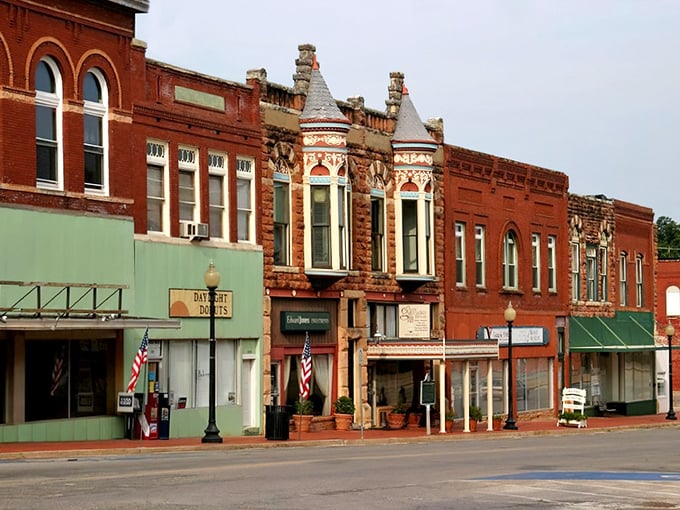 Those Victorian storefronts aren't just pretty faces &ndash; they're time machines disguised as buildings, complete with original brickwork.