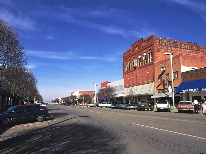 Downtown Stillwater's historic buildings stand as colorful sentinels of small-town charm, where your retirement dollars stretch further than your patience at the DMV.